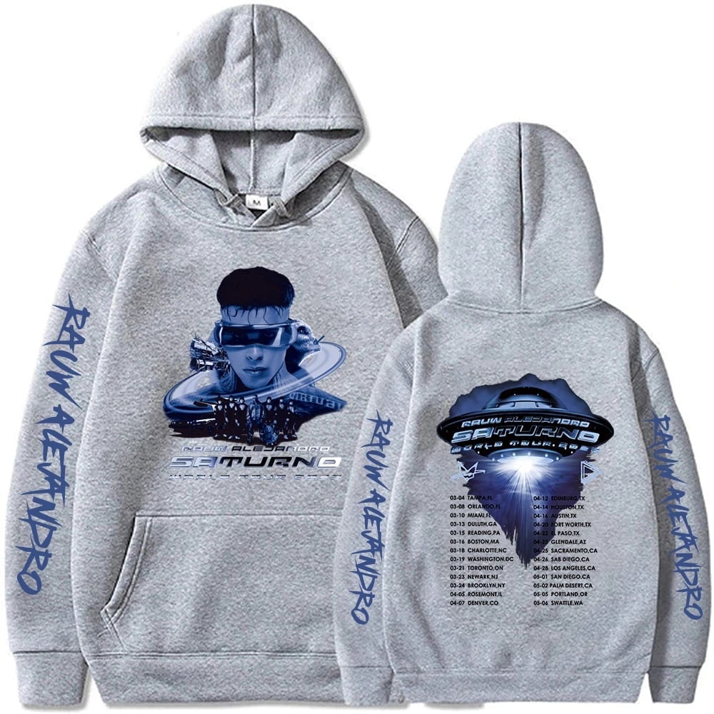 Rauw Alejandro Merch Hoodies Rauw Alejandro World Tour Fashion Men's ...