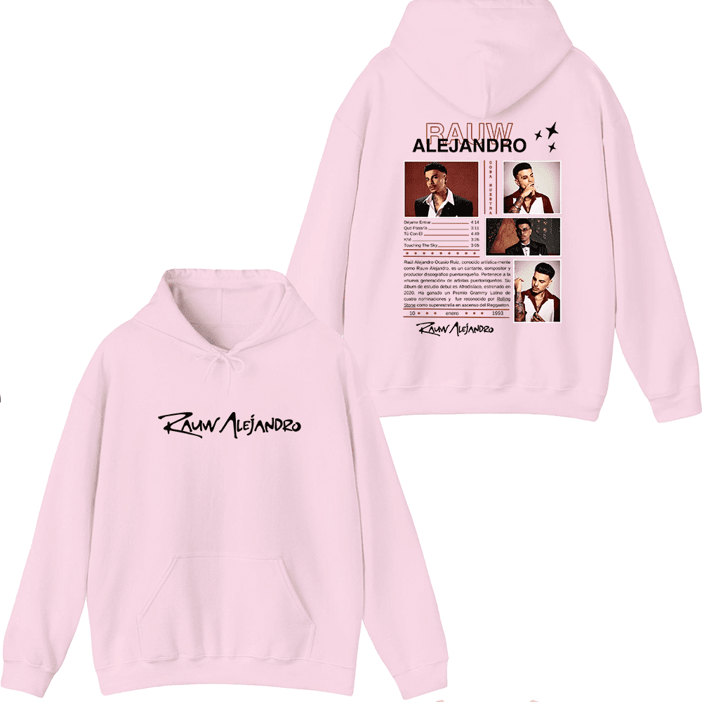 Rauw Alejandro Merch Rapper Hiphop Photos Style Hoodie Men Women Long ...