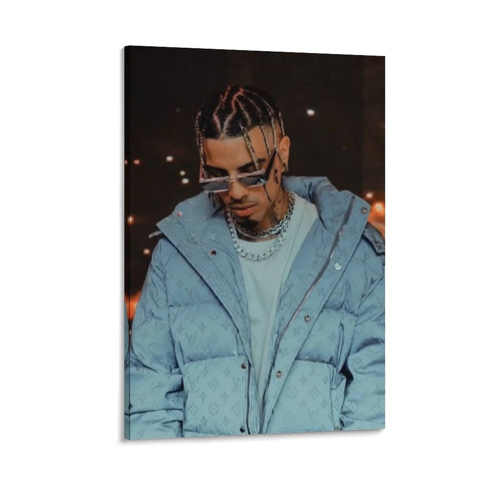 Rauw Alejandro Performance Art Art Rapper Mural Poster Posters Art ...