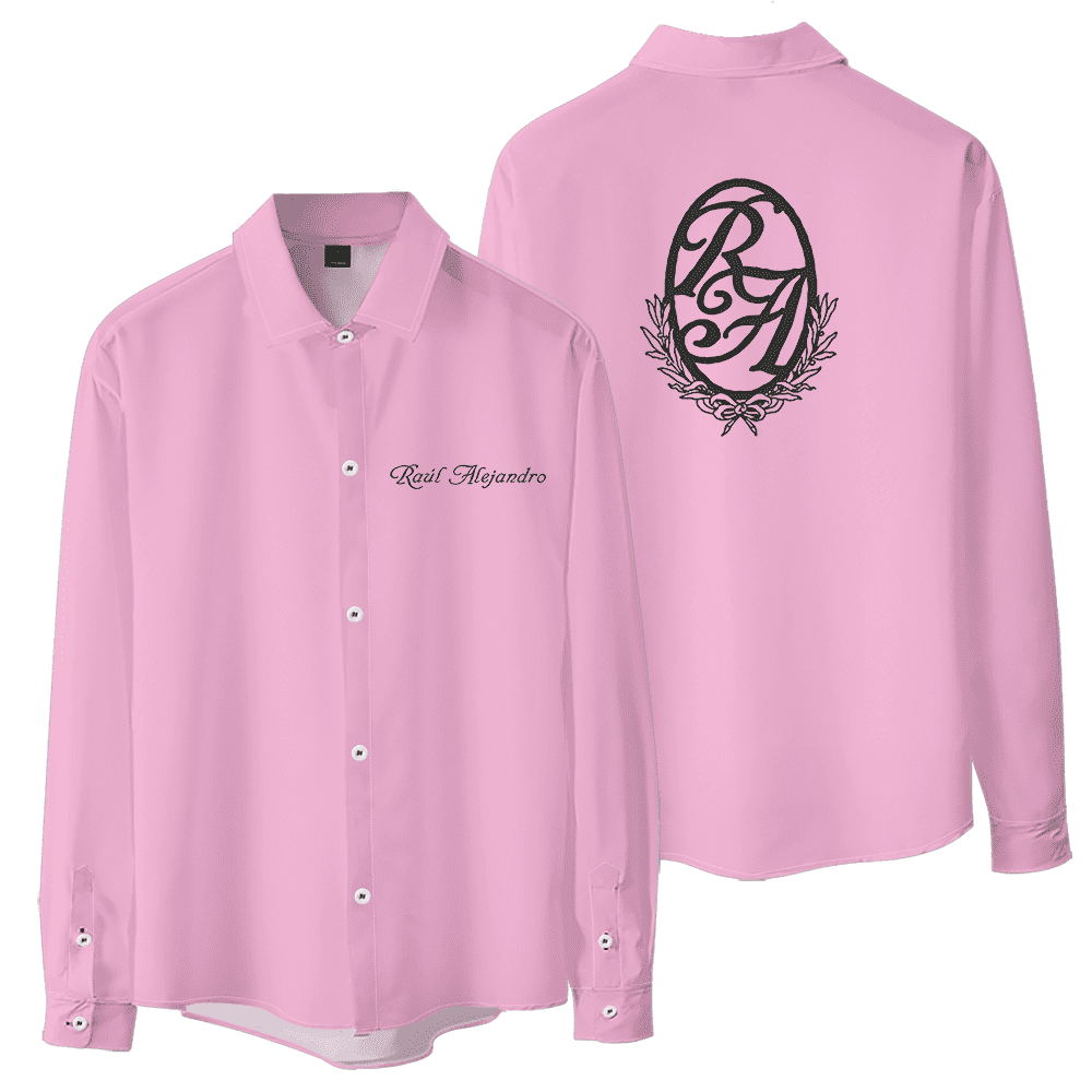 Rauw Alejandro RA Shirt Women Men Long Sleeve Turndown Collar Casual ...