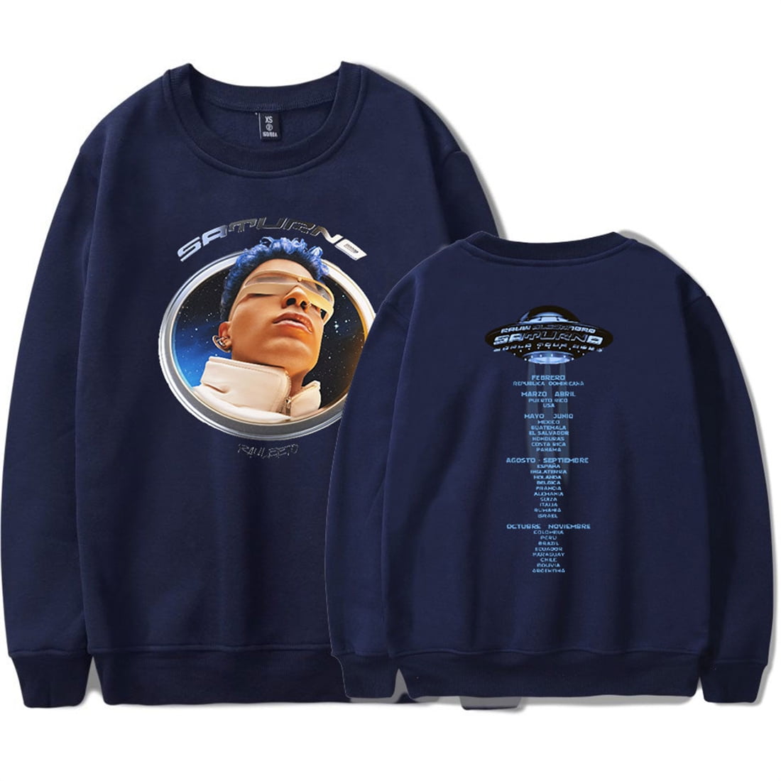 Rauw Alejandro SATURNO Tour Sweatshirt Hip Hop Crewneck Fashion Clothes ...