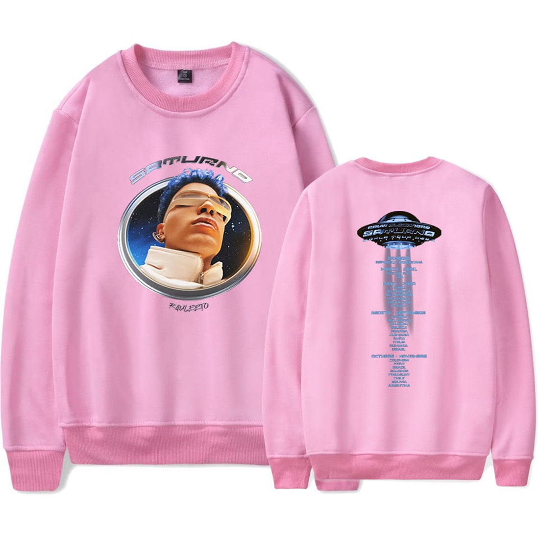 Rauw Alejandro SATURNO Tour Sweatshirt Hip Hop Crewneck Fashion Clothes ...