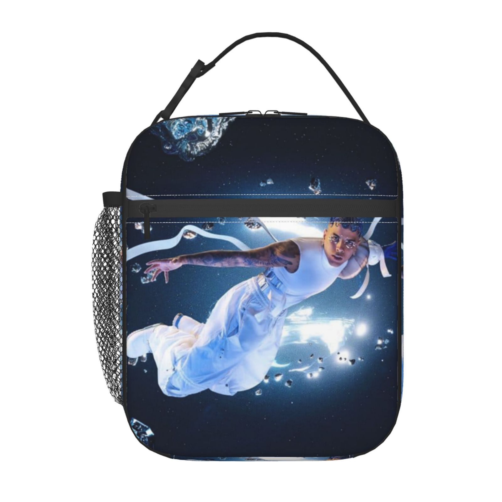 Rauw Alejandro Saturno Lunch Bag Portable Insulated Tote Bento Bag ...