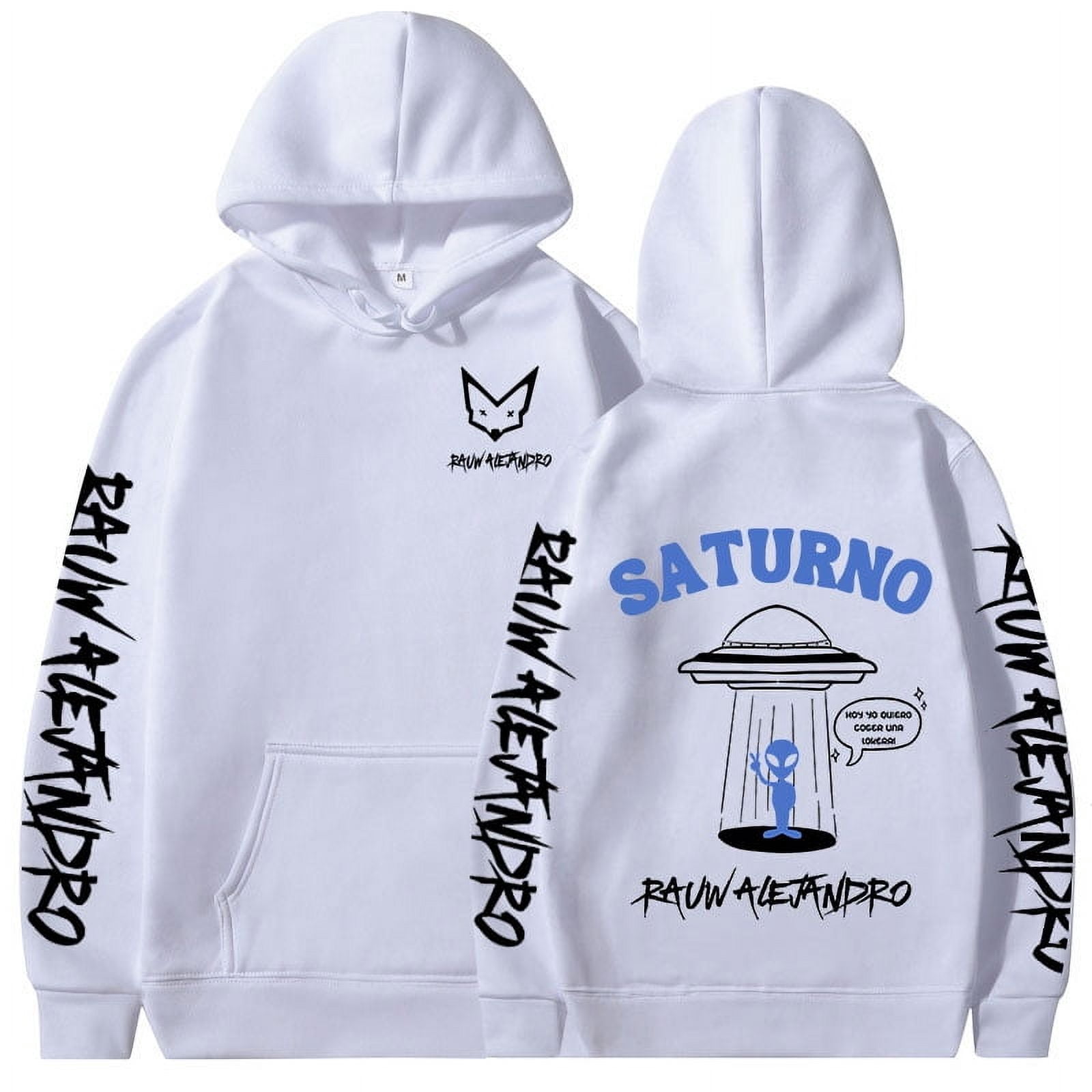 Rauw Alejandro Saturno World Tour Concert Hoodies Men Women Clothing ...