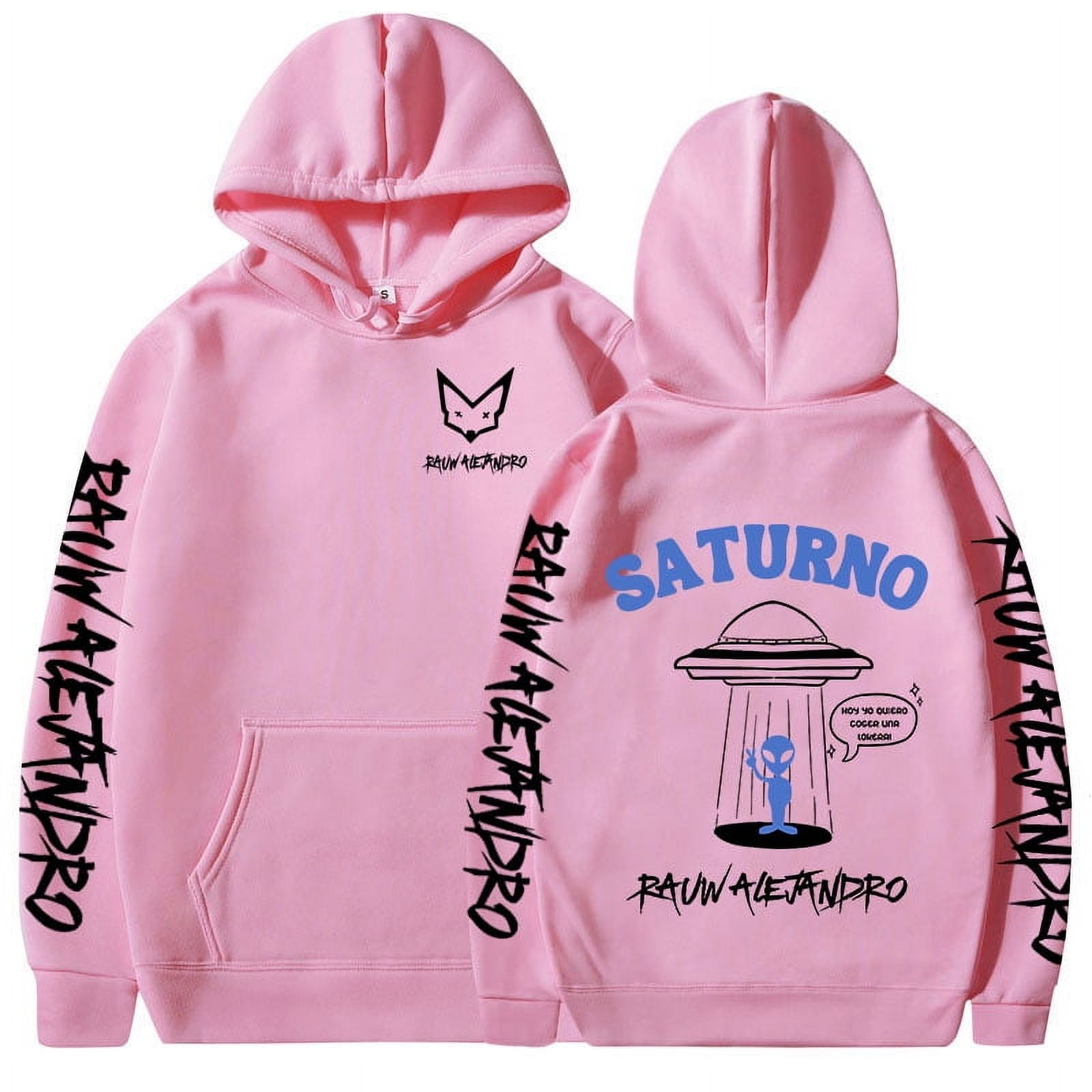 Rauw Alejandro Saturno World Tour Concert Hoodies Men Women Clothing ...