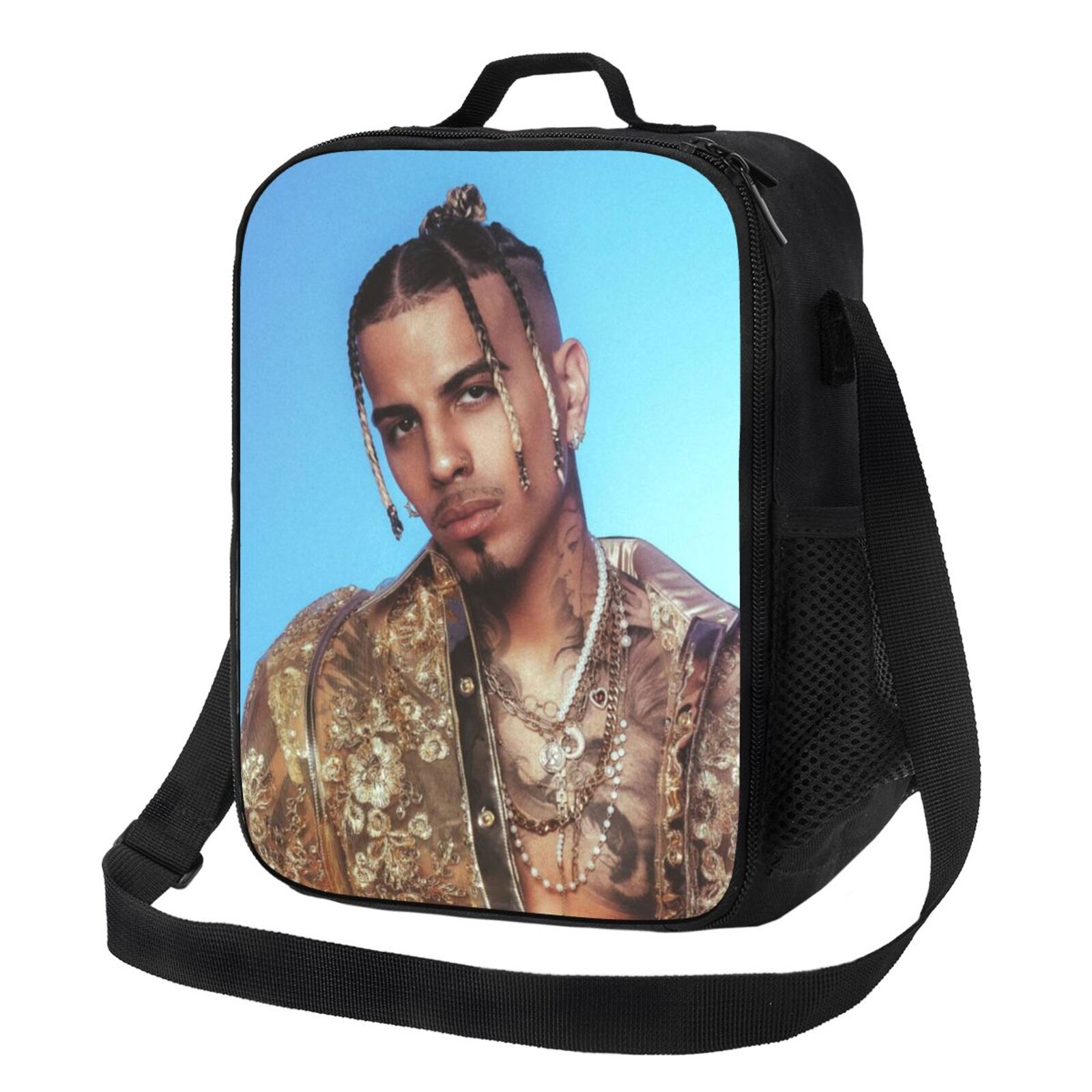 Rauw Alejandro Singer Insulated Lunch Bag Portable Thermal Lunchbag ...