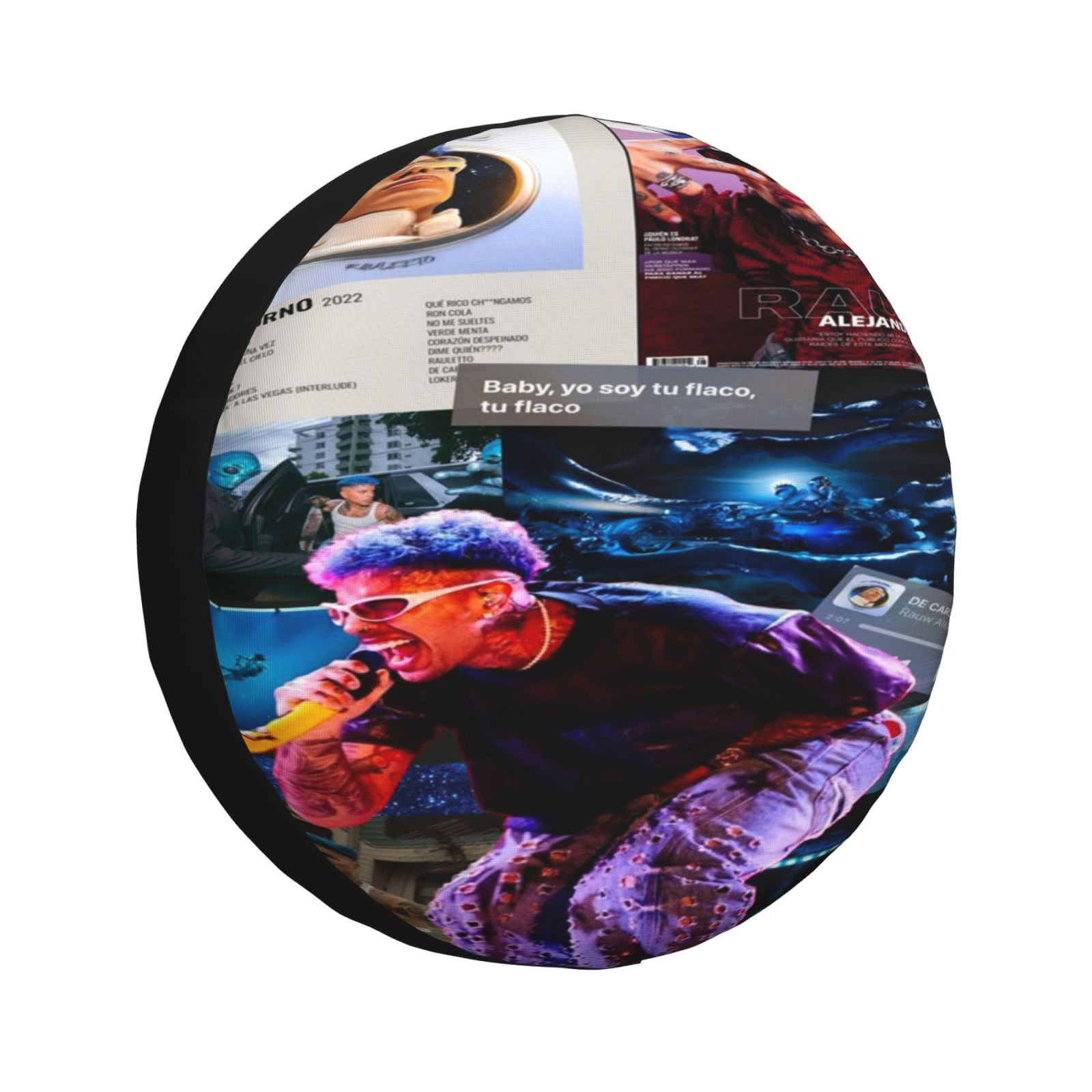 Rauw Alejandro Spare Tire Cover Simple Weatherproof Universal Wheel ...