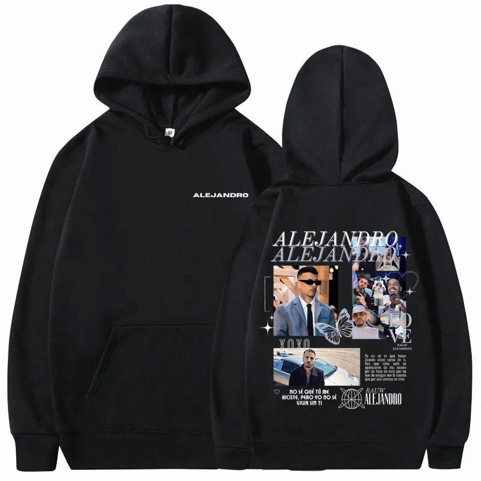 Rauw Alejandro Todo De Ti Album Graphic Hoodie - Men's Vintage Hip Hop ...