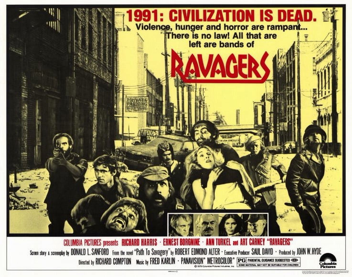Ravagers - movie POSTER (Style A) (11" x 14") (1979) - Walmart.com