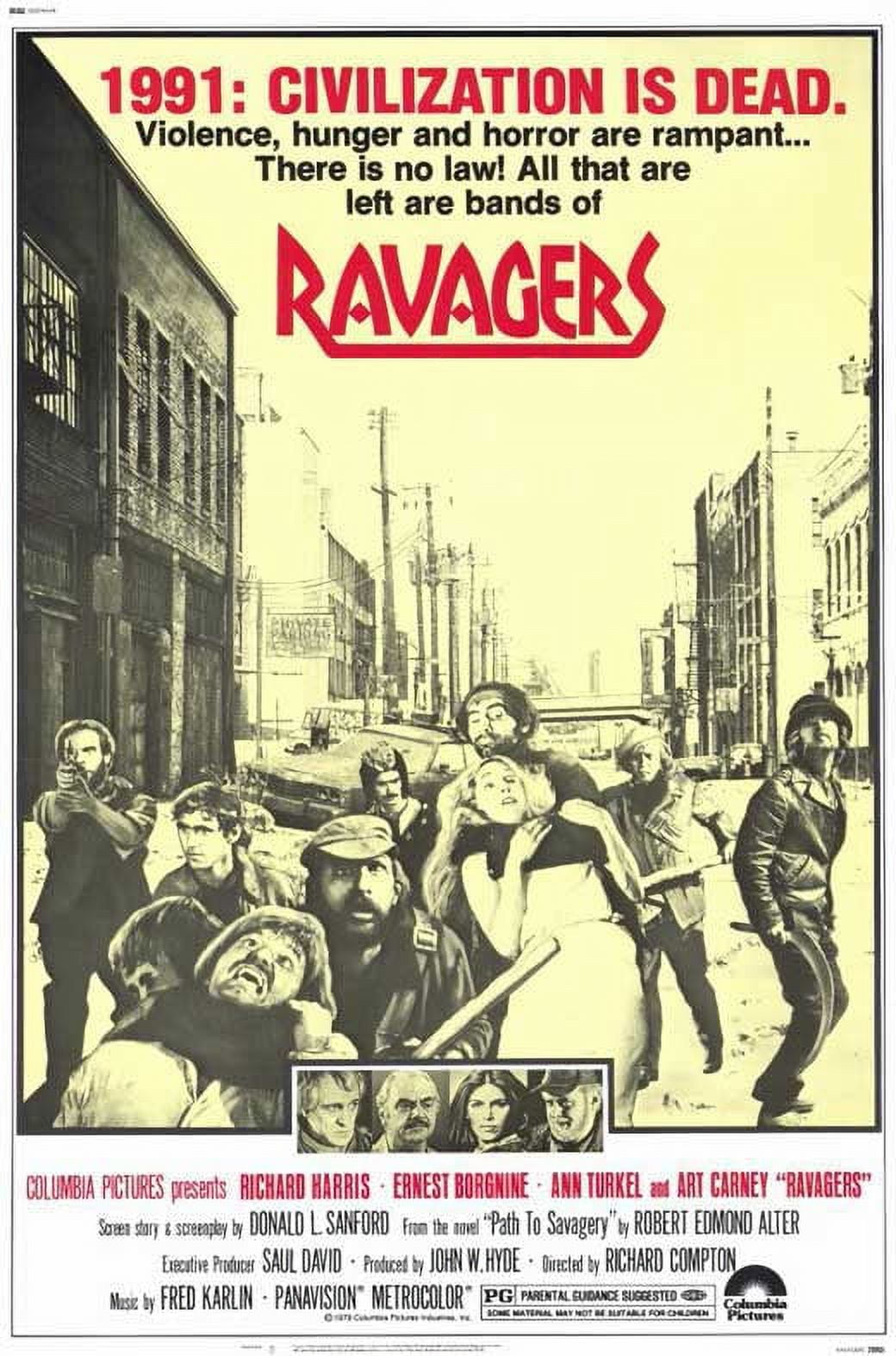 Ravagers - movie POSTER (Style A) (11" x 17") (1979) - Walmart.com