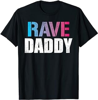 Rave Daddy EDM Music Festival Fathers Day T-Shirt - Walmart.com