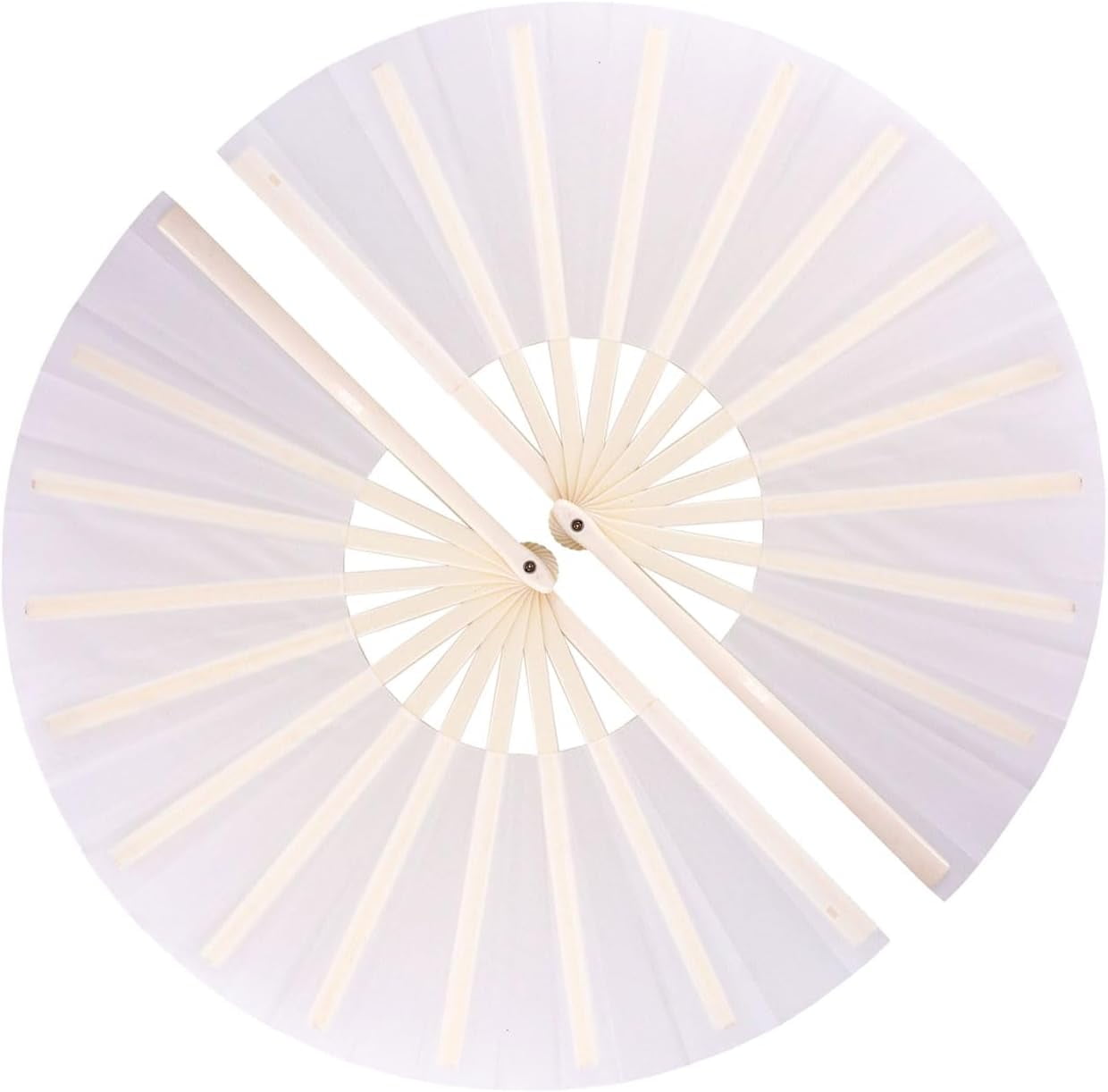 Rave Fan, Large Clack Folding Hand Fan Line Dance Popping Fan, Big ...