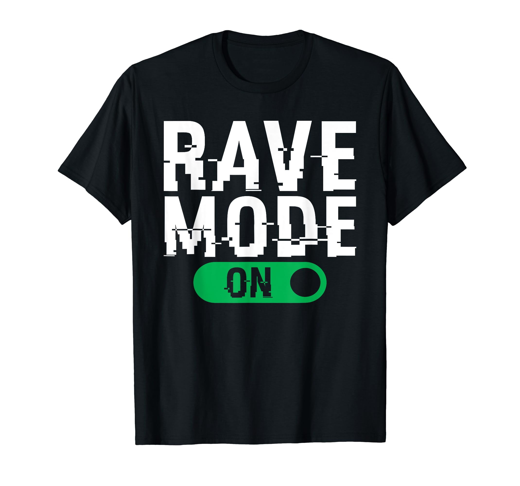 Rave Mode On Music EDM Techno T-Shirt - Walmart.com