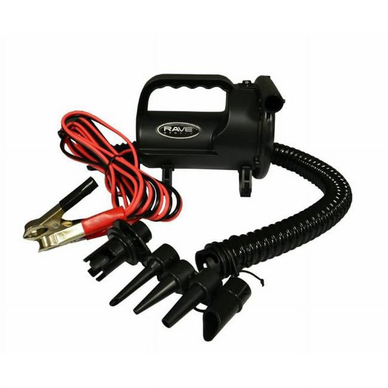 Rave Sports 02344 High Pressure 12V Pump- with Alligator Clips ...