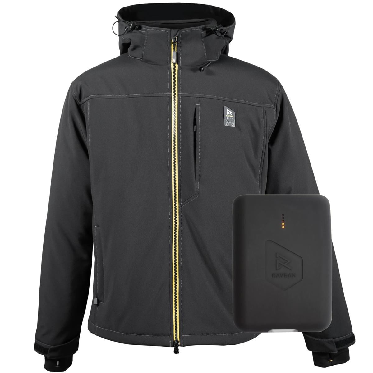 Ravean Rugged Heated Work Jacket with 12V Battery Kit XL - Walmart.com