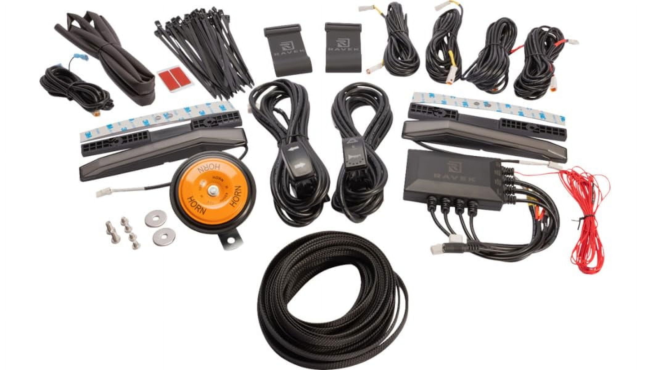 RAVEK Turn Signal Kit - Amber - White Running Lights - Ranger 64-101 ...