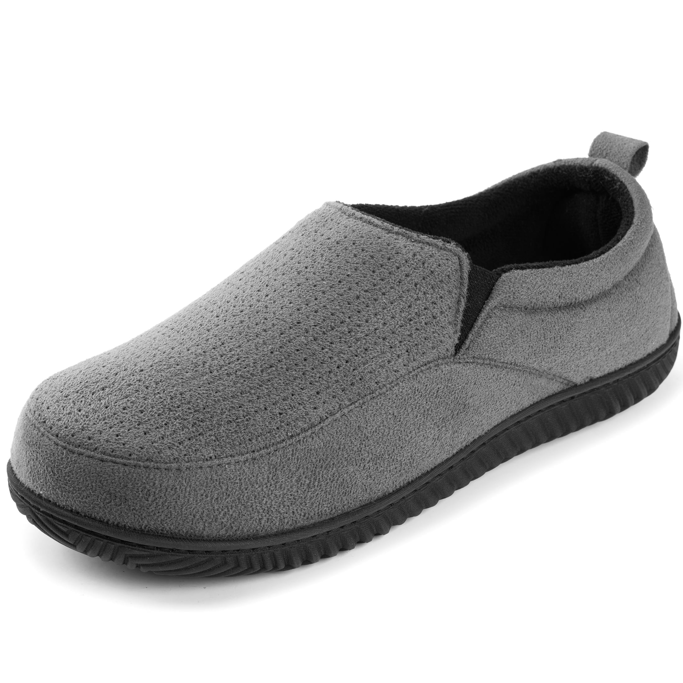 Sofora by RockDoves Men's Memory Foam Closed-Back Slippers for Indoor ...