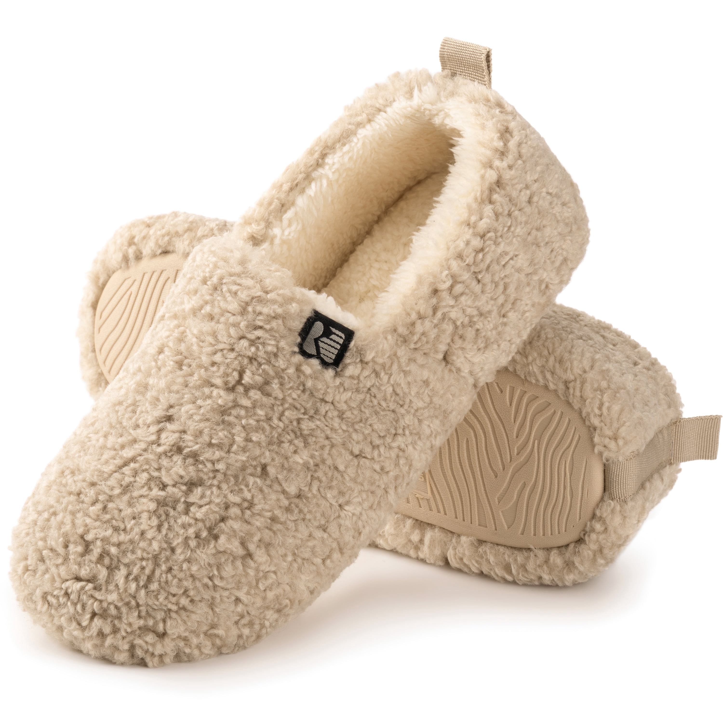Sofora by RockDoves Women SoftEase Faux Shearling Slippers - Walmart.com