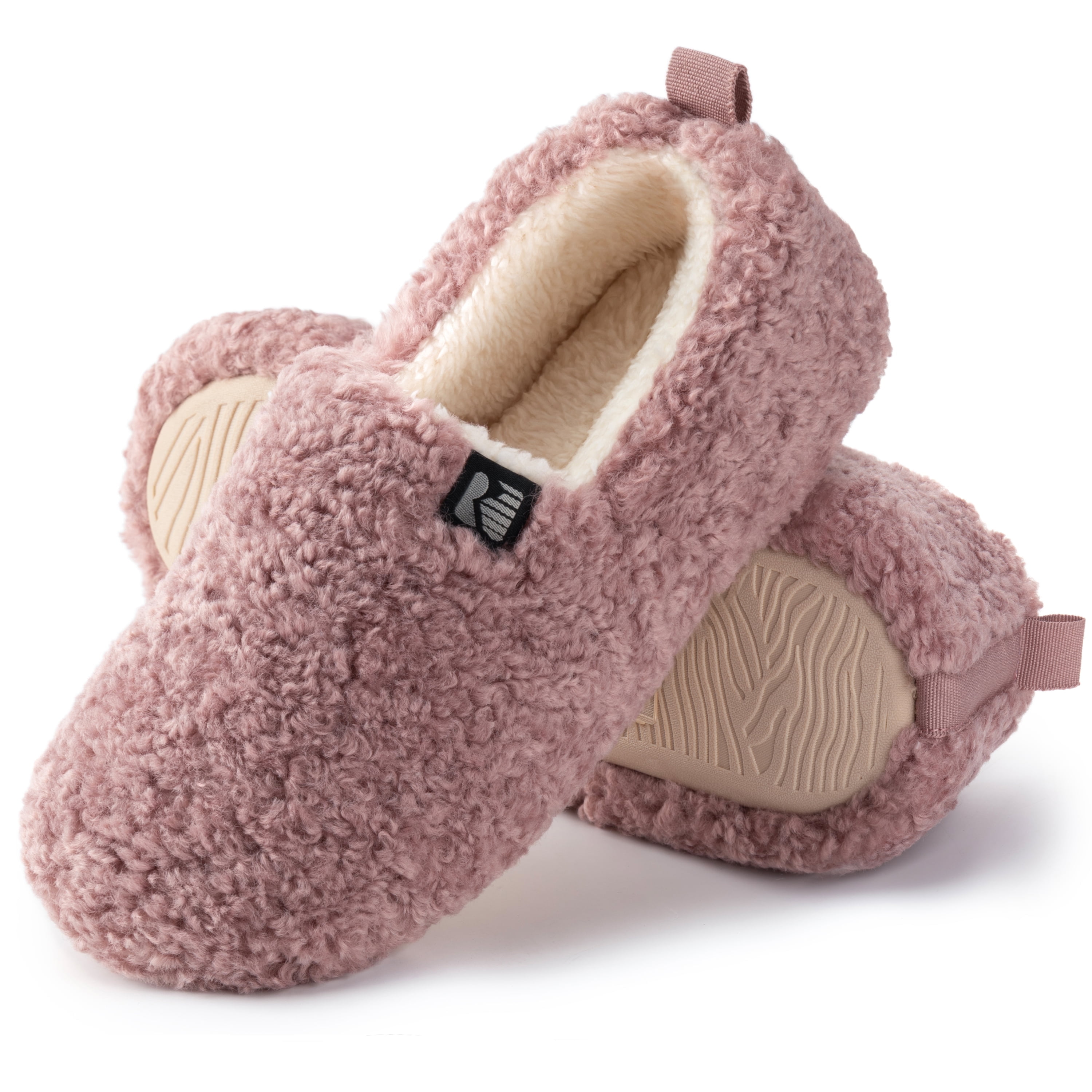 Ravelier Women SoftEase Faux Shearling Slippers - Walmart.com