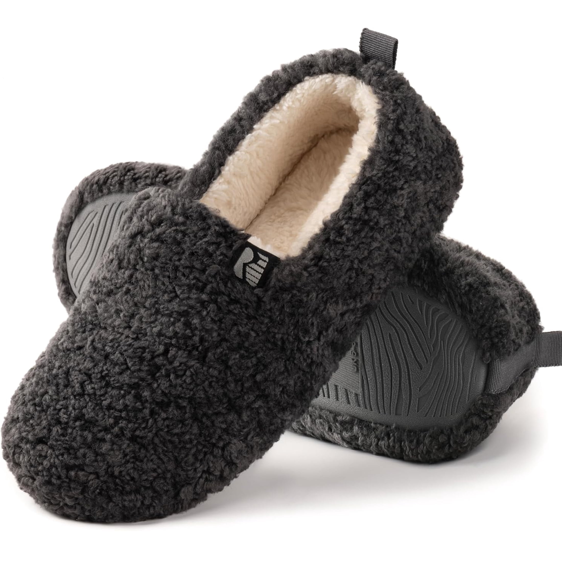 Sofora by RockDoves Women SoftEase Faux Shearling Slippers - Walmart.com