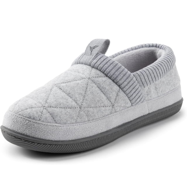 Sofora by RockDoves Women's Closed-Back Slippers with Soft Knit Cuff ...