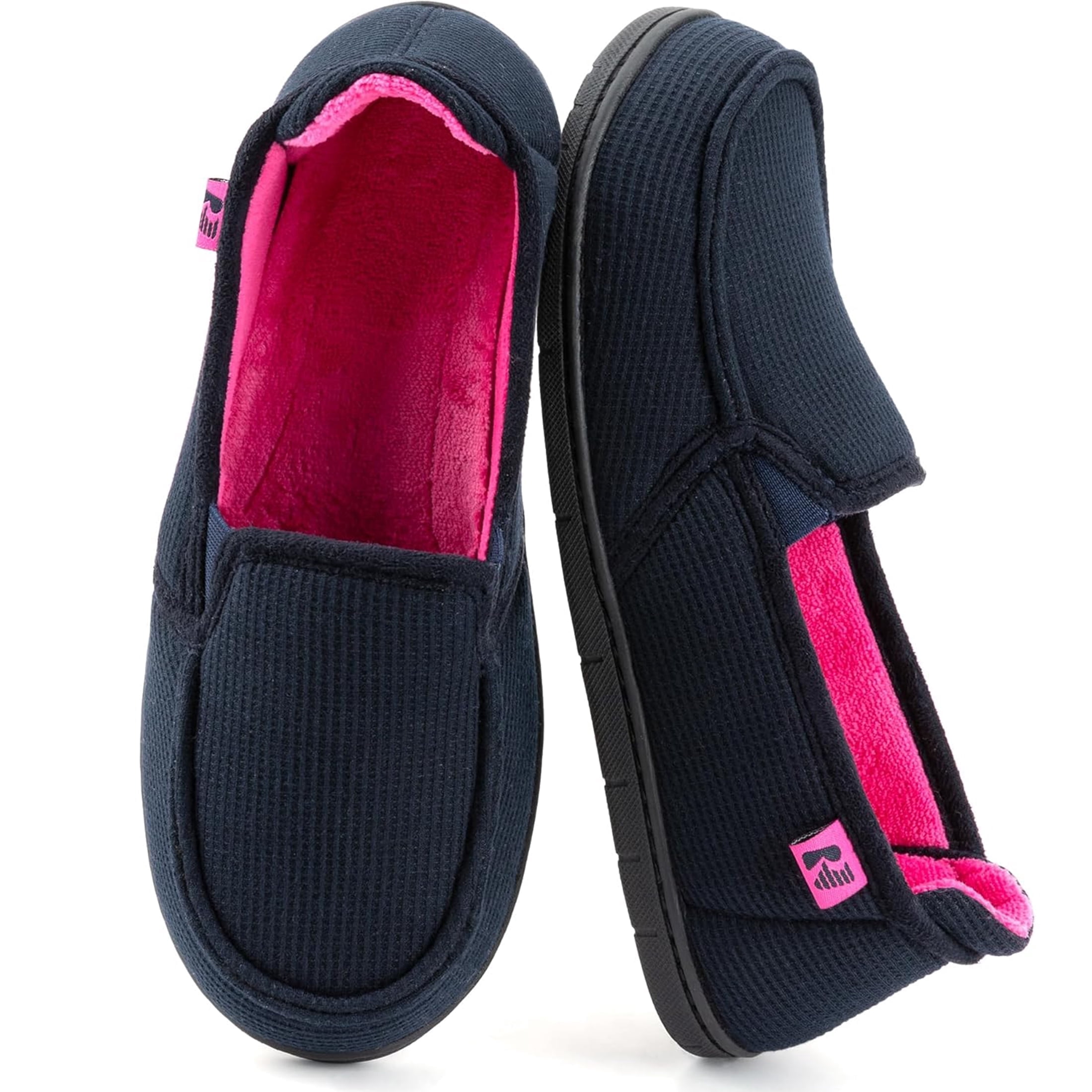 Sofora by RockDoves Women's Dual-Tone Loafer Slipper - Walmart.com
