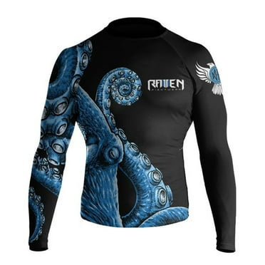 Raven Fightwear Men's Berserker BJJ MMA Rash Guard - Walmart.com