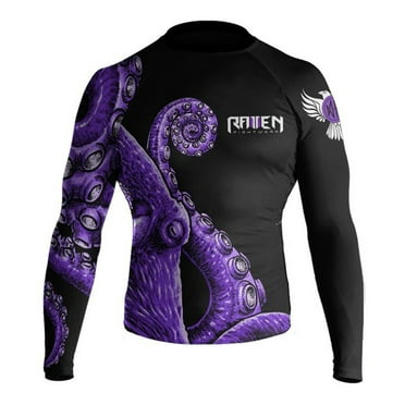 Raven Fightwear Men's Berserker BJJ MMA Rash Guard - Walmart.com