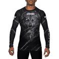 Raven Fightwear Men's Nordic Wolf Warrior Ulfhedinn 2.0 BJJ Rash Guard ...