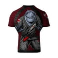 Raven Fightwear Men's Shark Attack BJJ Rash Guard Short Sleeve MMA ...