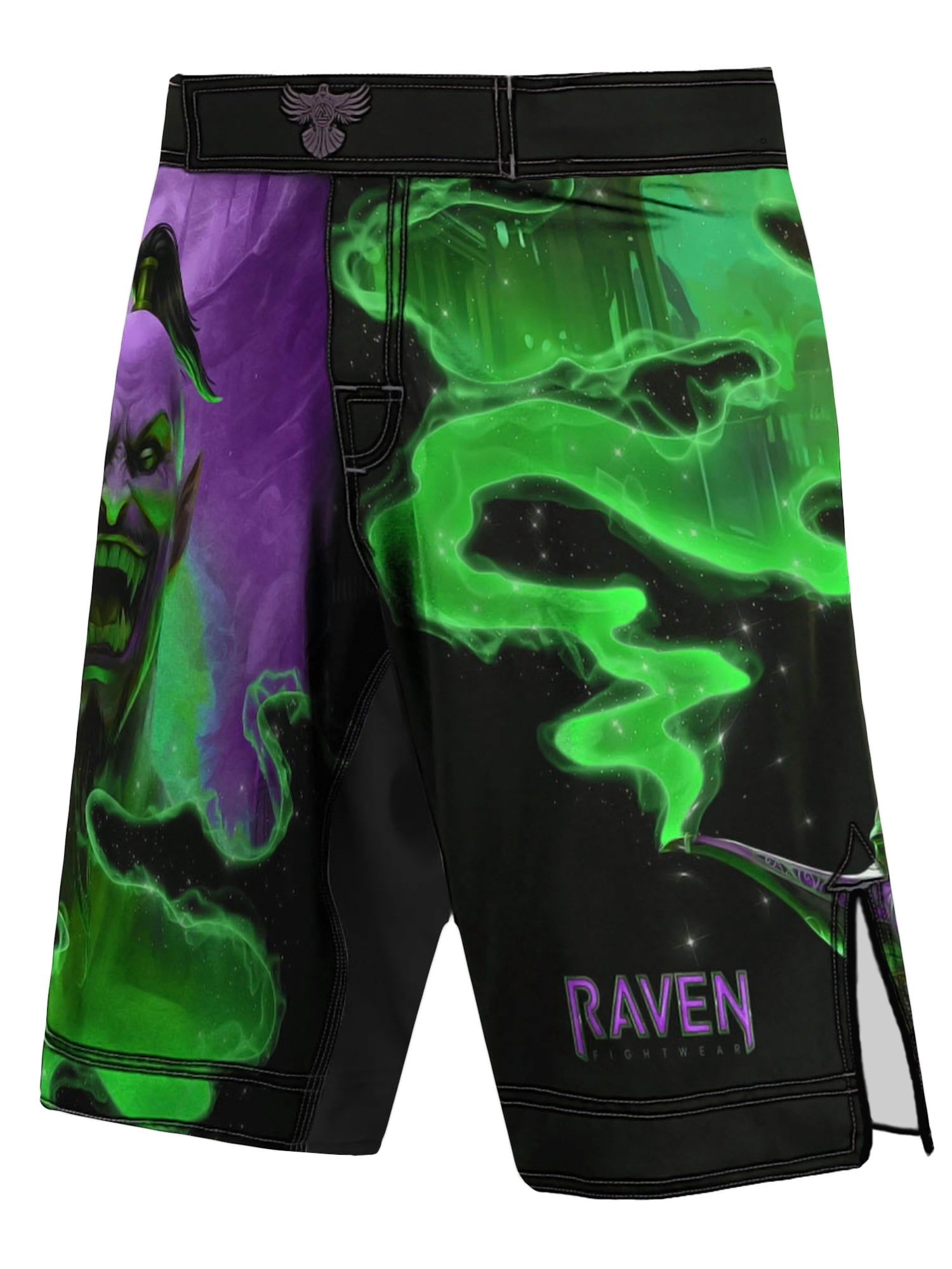 Raven Fightwear Men's The Djinn MMA Shorts BJJ Black - Walmart.com