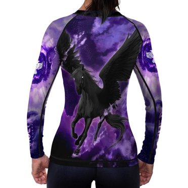 Raven Fightwear Men's The Oni of Rashoumon BJJ Jiu Jitsu Rash Guard MMA ...