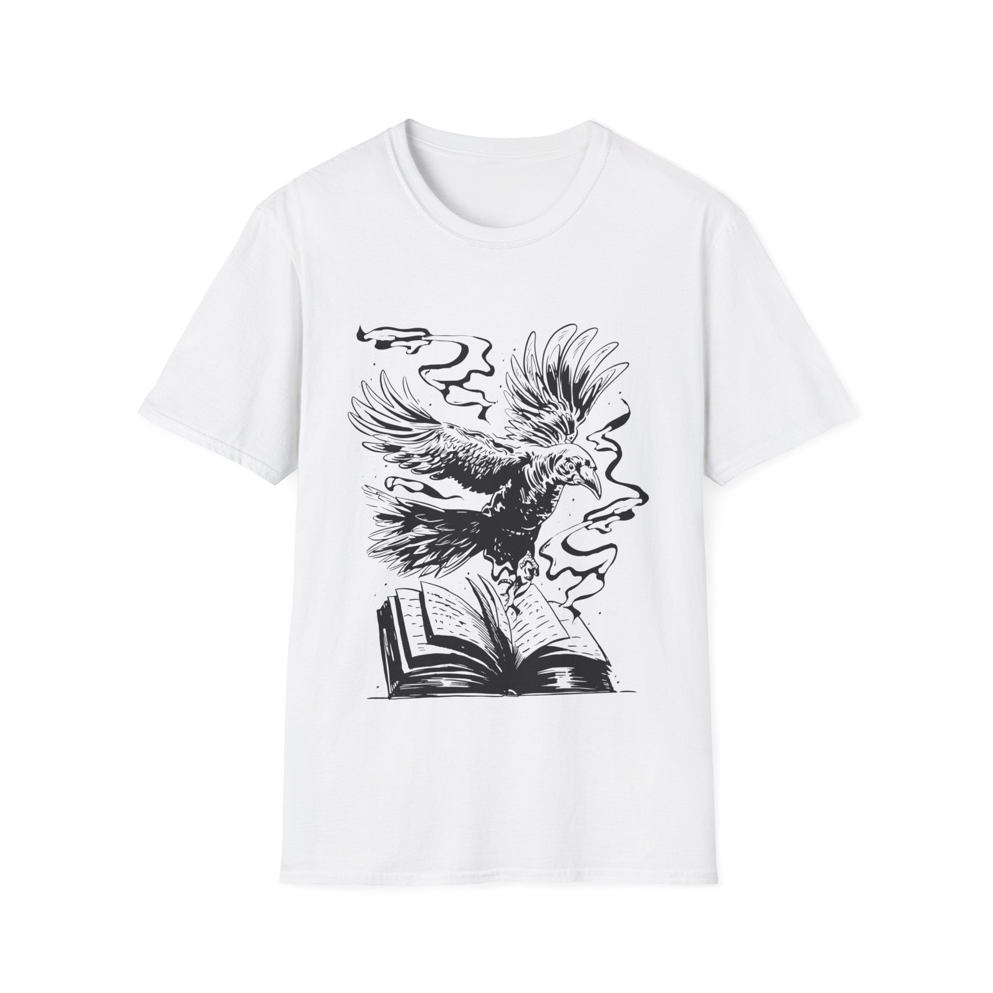 Raven Flying on a Book Family Graphic Novelty Art - Walmart.com