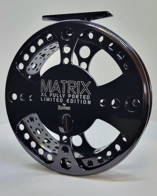 Raven Matrix Centerpin/Float Fishing Reel 5 1/8" Fully ported Limited ...