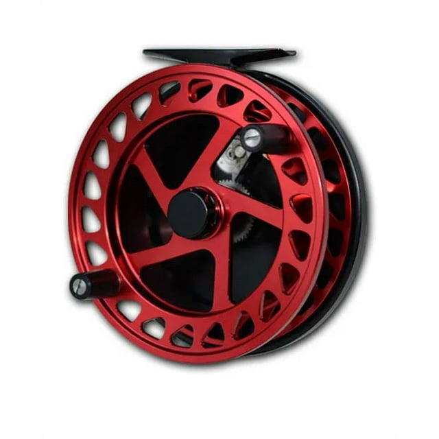 Raven NEW Helix XL Centerpin Black and Red Finish Float Fishing Reel 5 ...