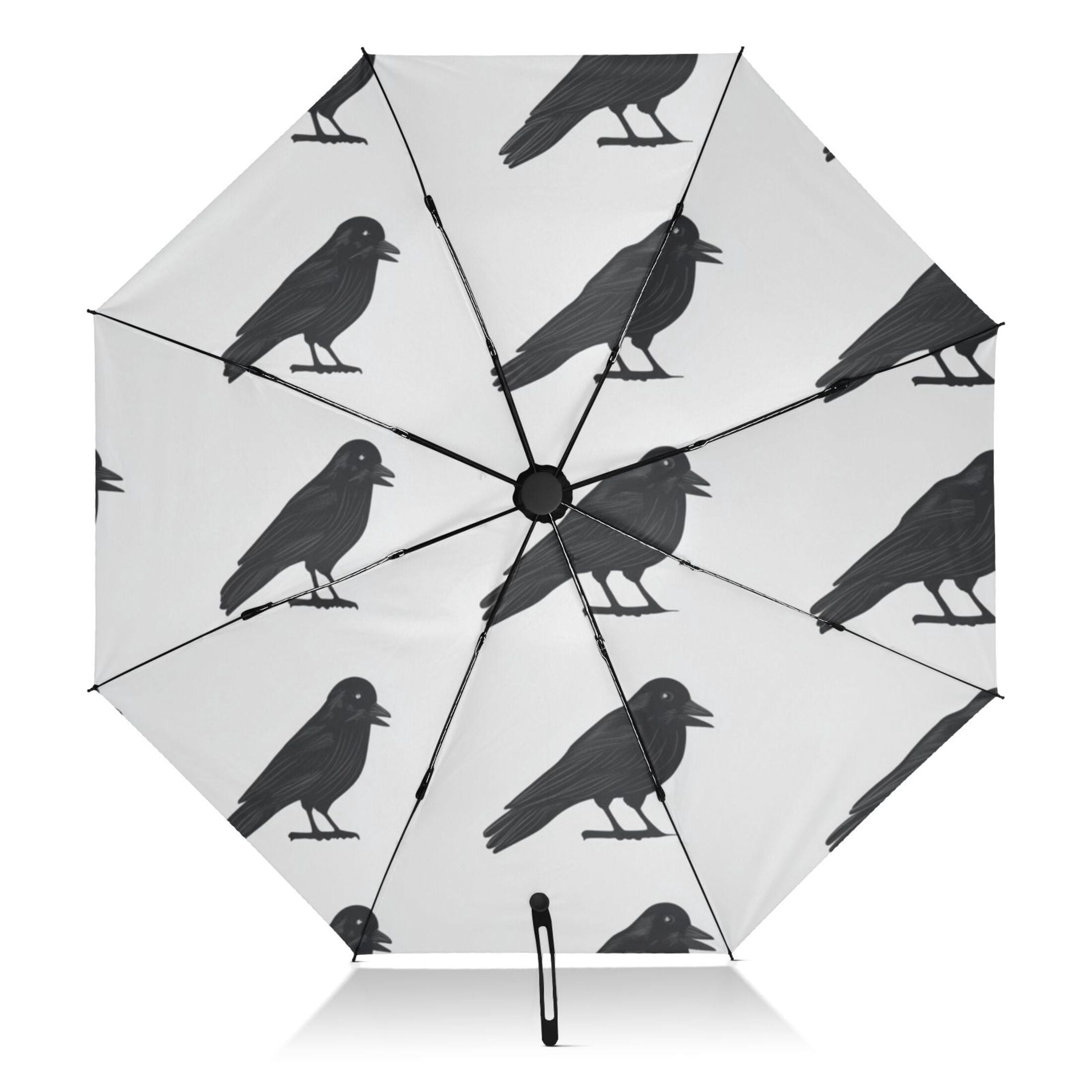Raven Repetition Extra Large Automatic Umbrella, UV Protection ...