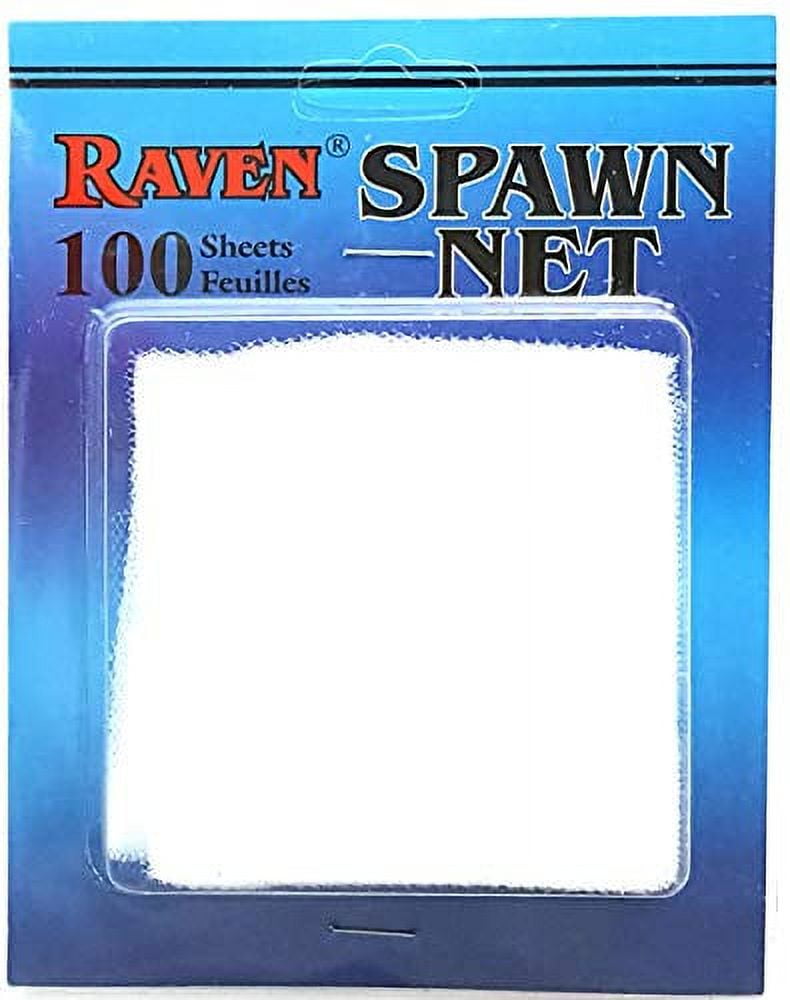 Raven Spawn Fishing Net 100 3 Inch x 3 Inch Sheets White - Walmart.com