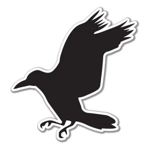 Raven Sticker Phone Decal Water Bottle Stickers Car Decals, Laptop ...