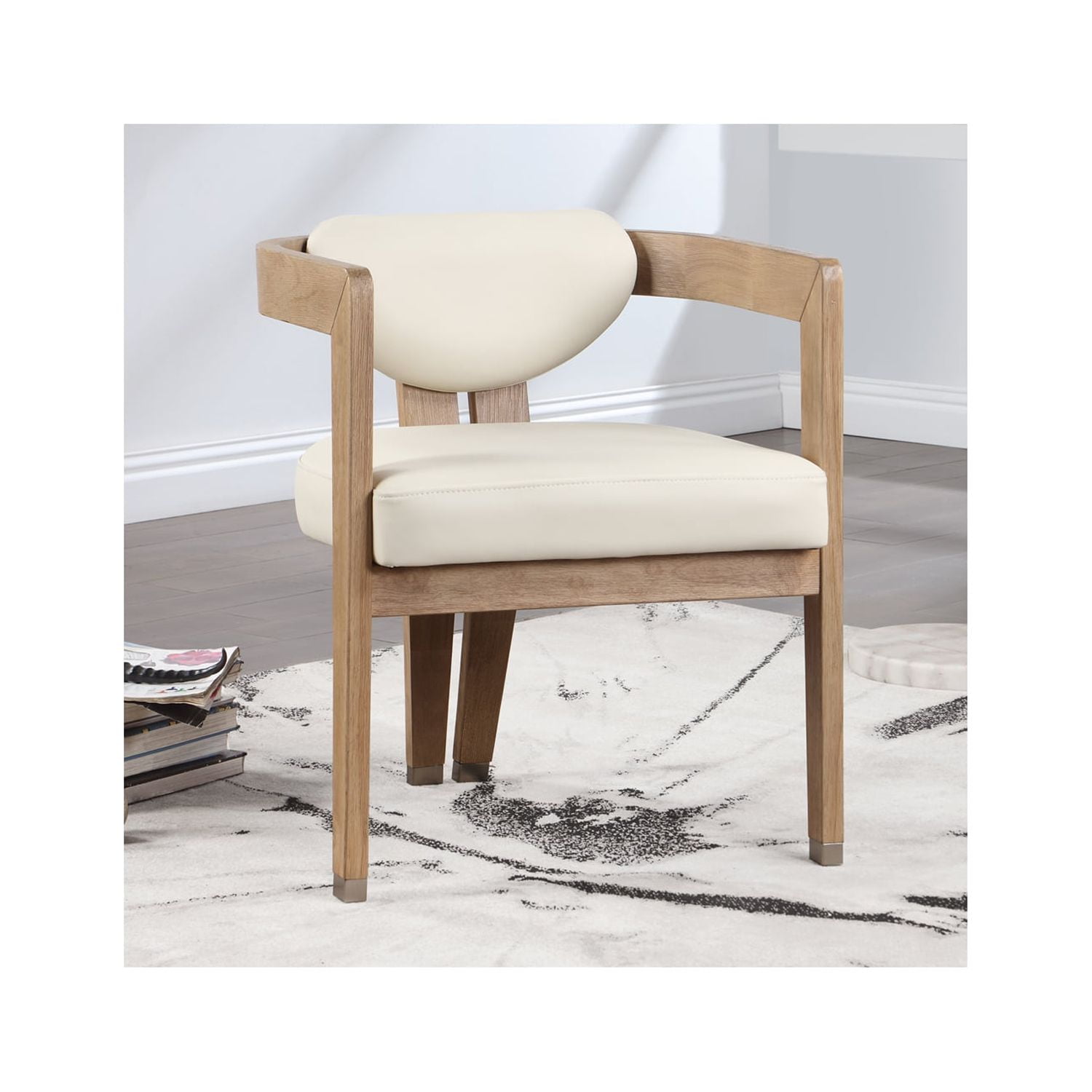 Ravenna Cream Wood Dining Chair - Walmart.com