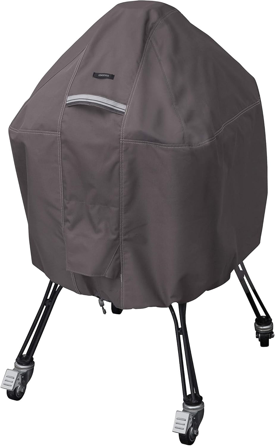Ravenna Water-Resistant 22 Inch Kamado Ceramic BBQ Grill Cover, Dark ...