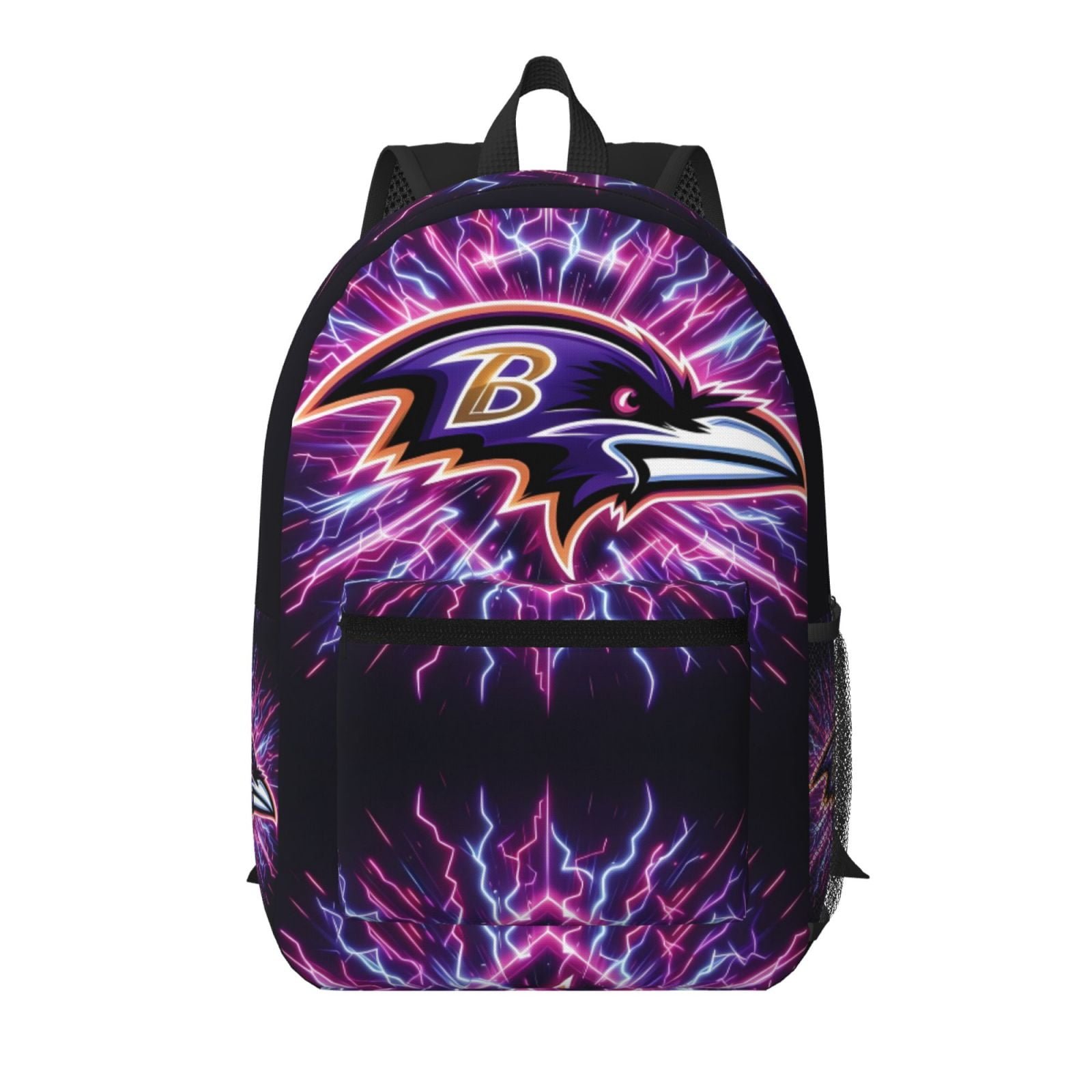 Ravens 17 Inch Backpack With Pockets Classic Travel Backpack, Multi ...