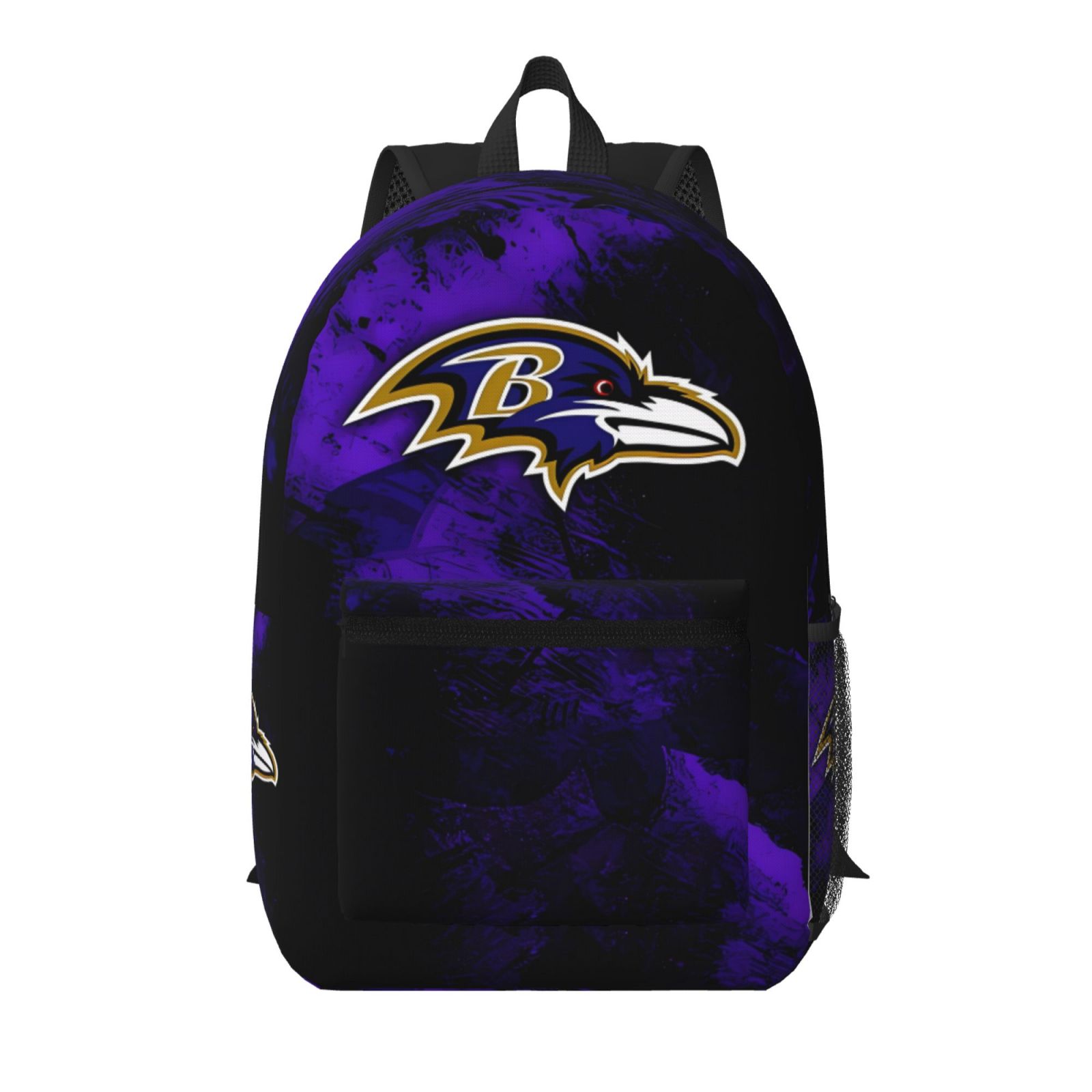 Ravens 17 Inch Backpack With Pockets Classic Travel Backpack, Multi ...