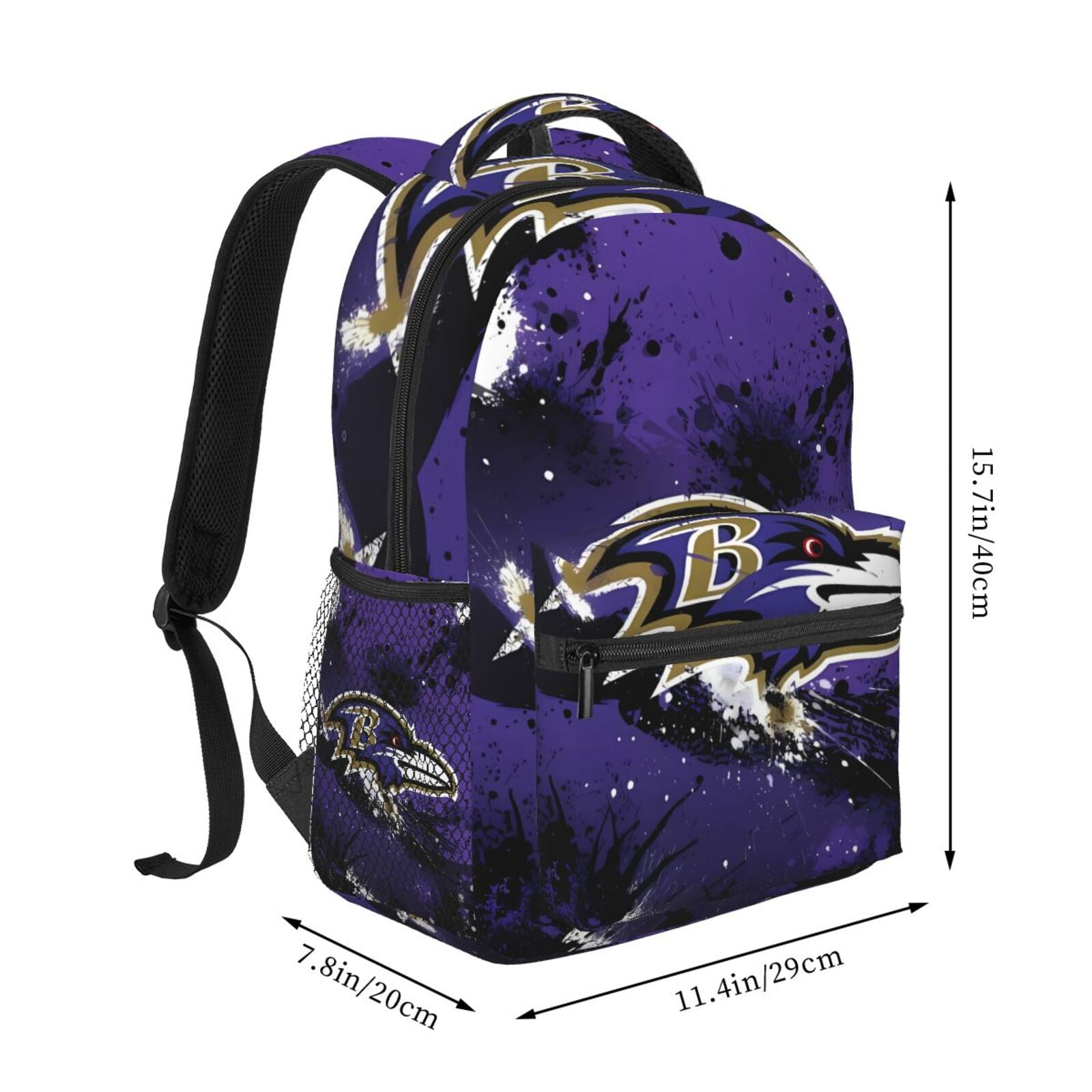 Ravens 2025 Football-Themed Lightweight Backpack - Eco-Friendly ...