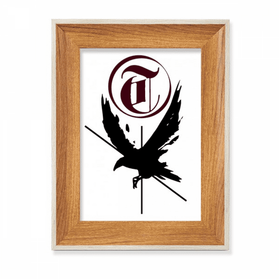 Ravens Birds Flying Animals Desktop Wooden Photo Frame Display Picture ...