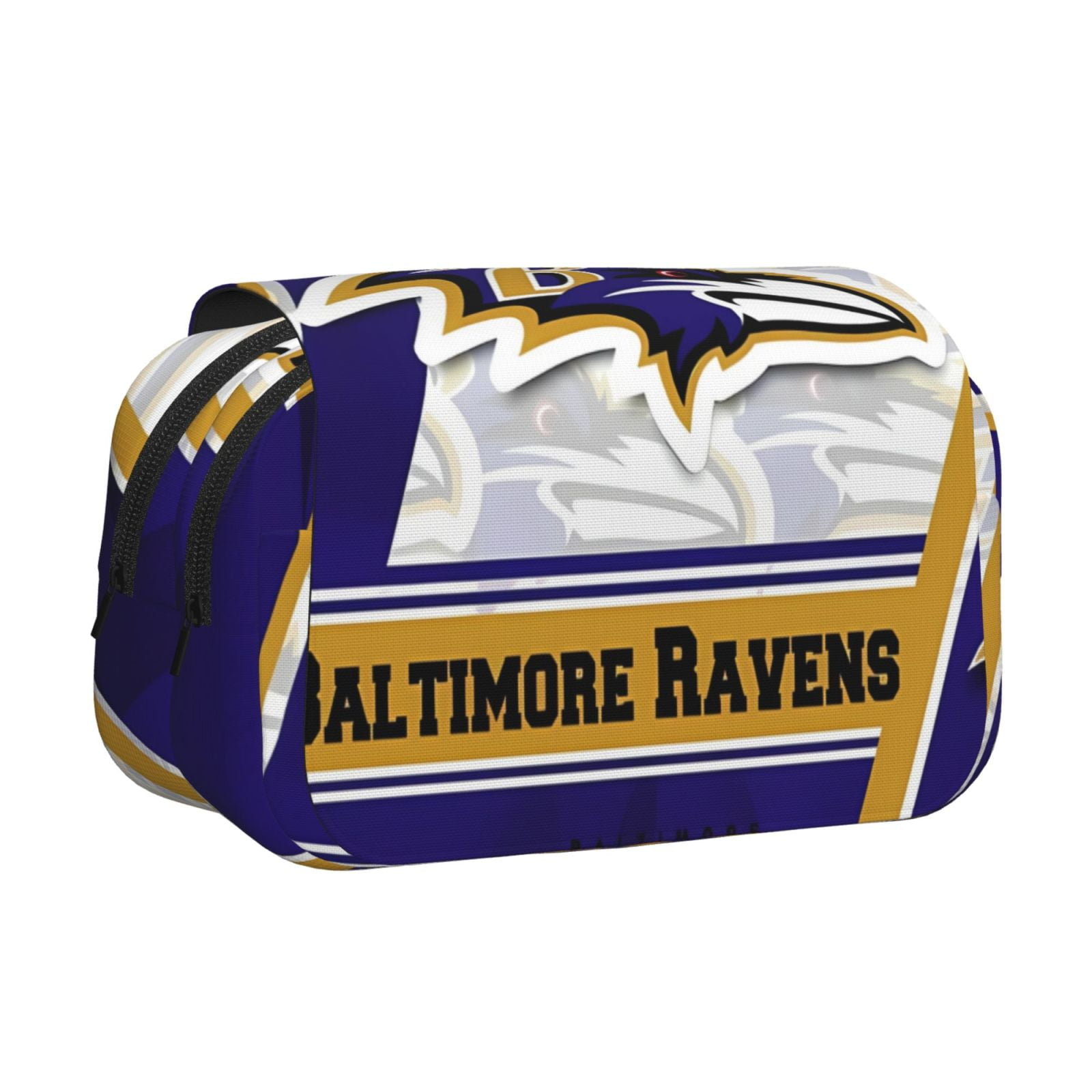 Ravens Double Clamshell Pen Case Double Layer Pencil Case Office ...