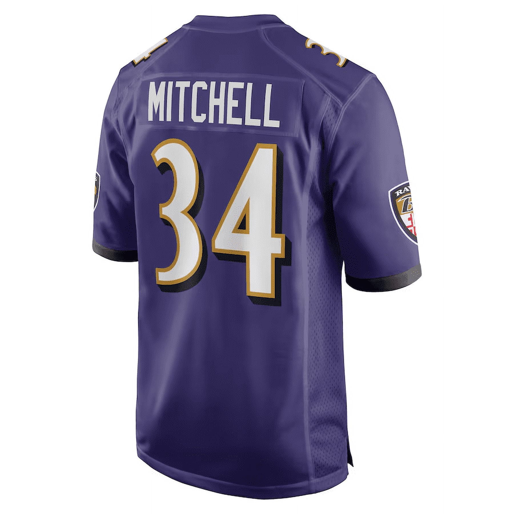 Ravens Football Shirt Keaton Mitchell#34 Sports Team Game Fans For Men ...