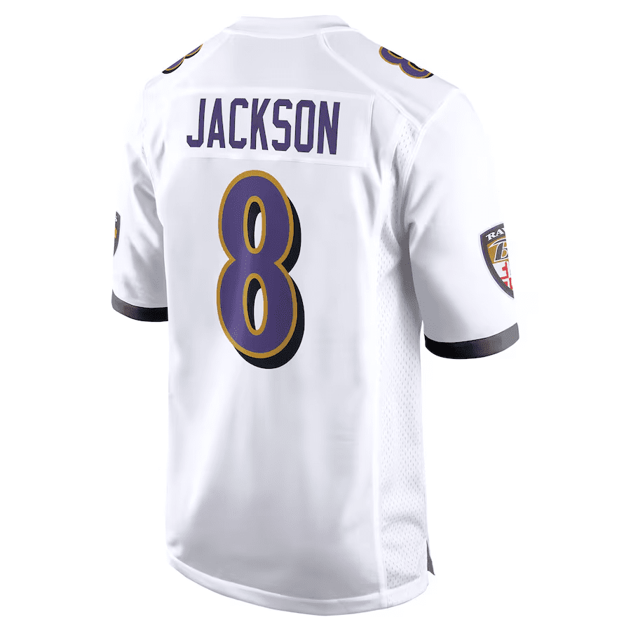 Ravens Football Shirt Lamar Jackson#8 Sports Team Game Fans For Men ...