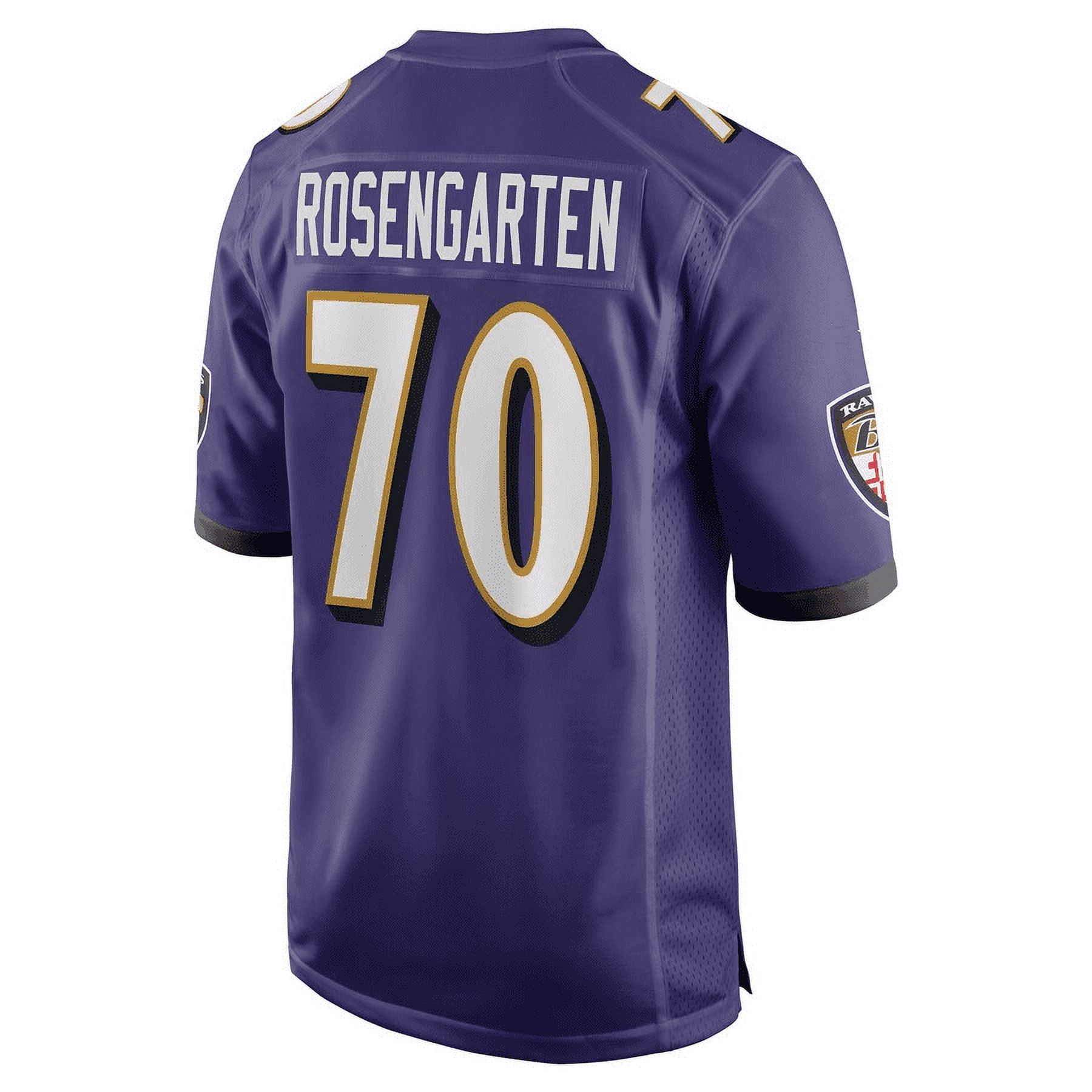 Ravens Football Shirt Roger Rosengarten#70 Sports Team Game Fans For ...