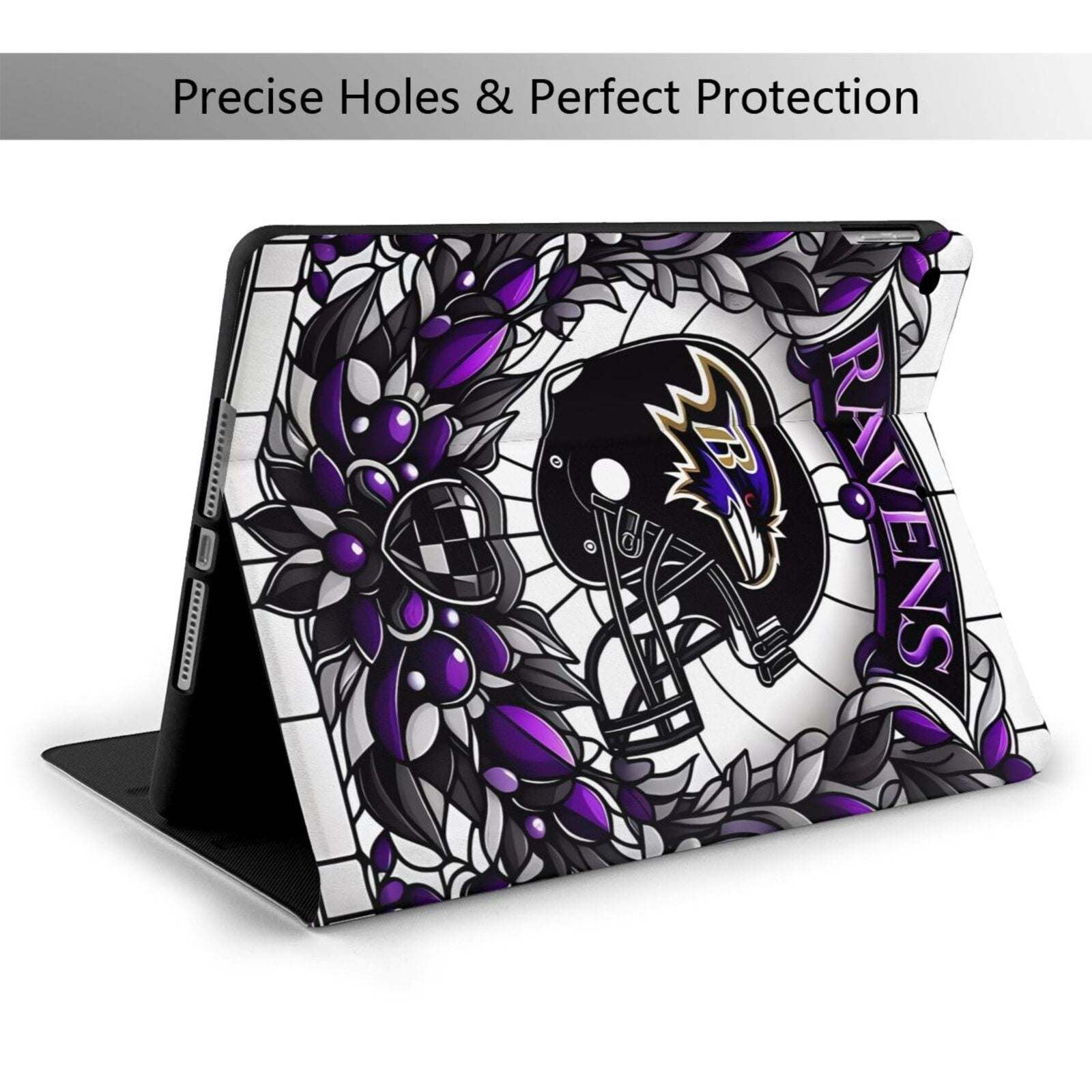 Ravens Football Team 10 inch iPad Case with Magnetic Cover - Flip Case ...