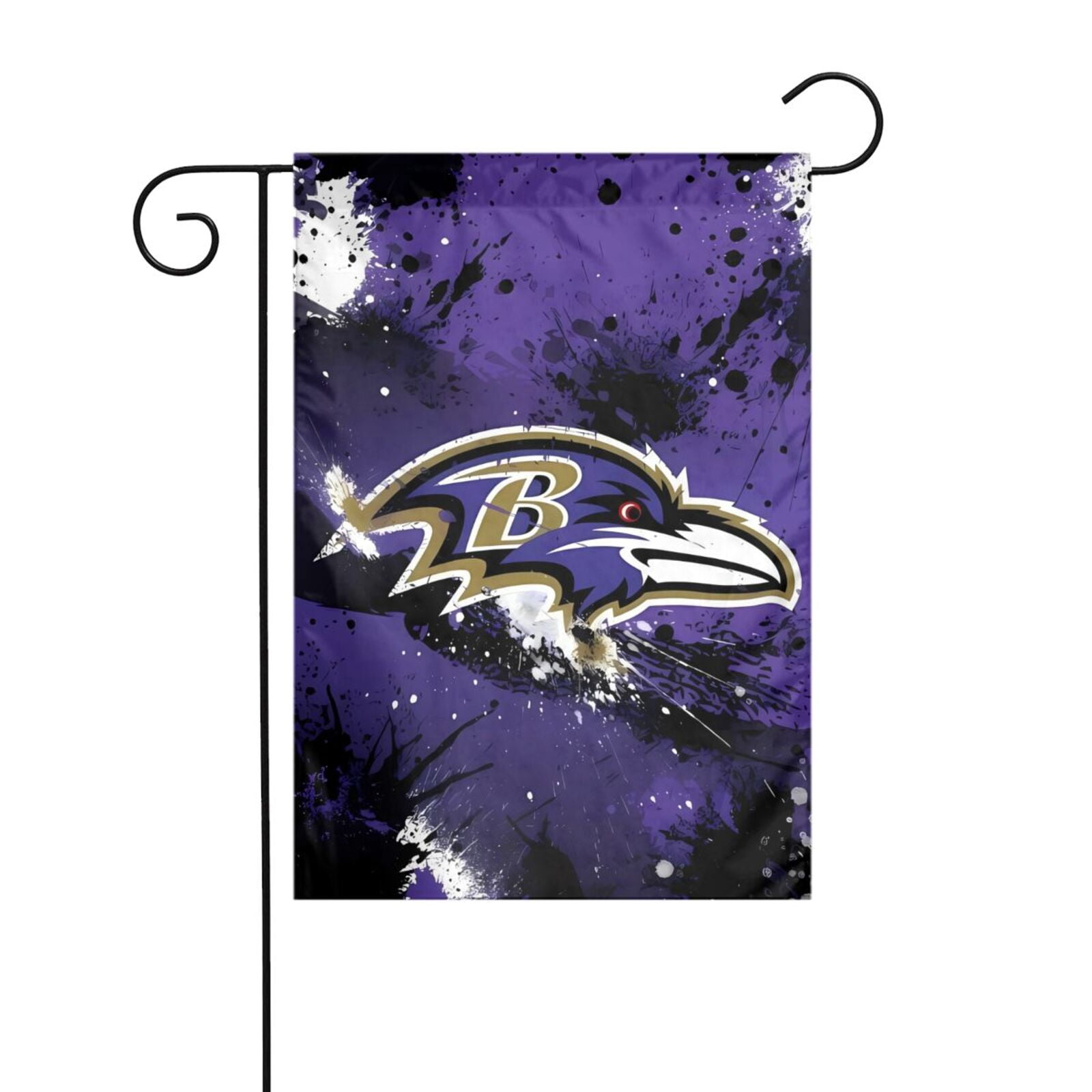 Ravens Football Team Double Sided Decorative Flag Courtyard Garden Flag ...